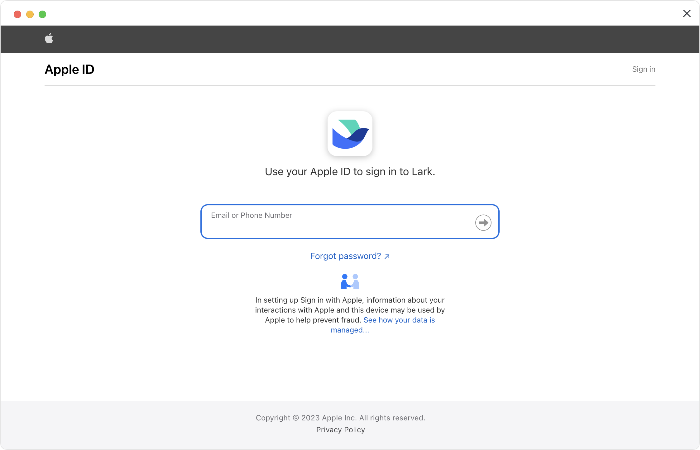 Enable a Google account or Apple ID to be used for login