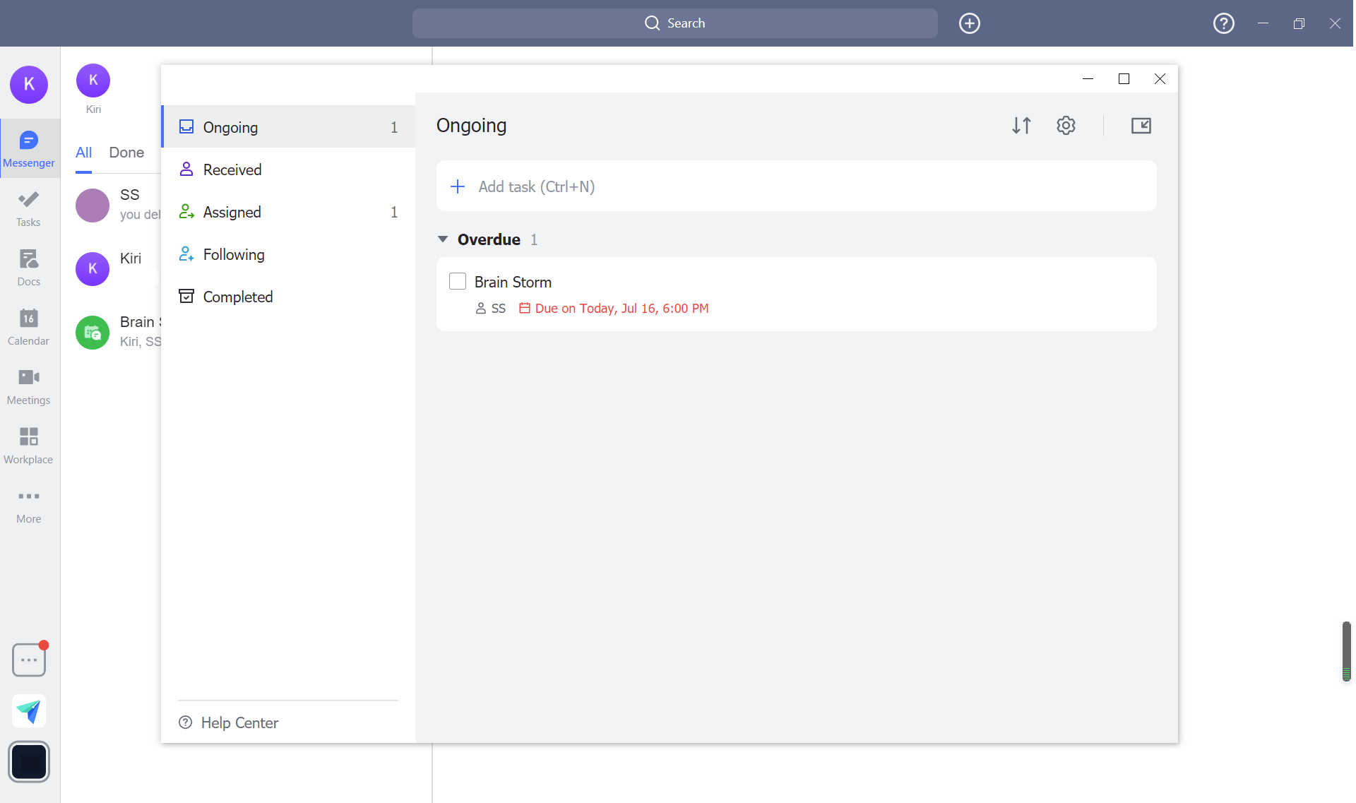 V4.5 Open tasks in a separate window for improved efficiency