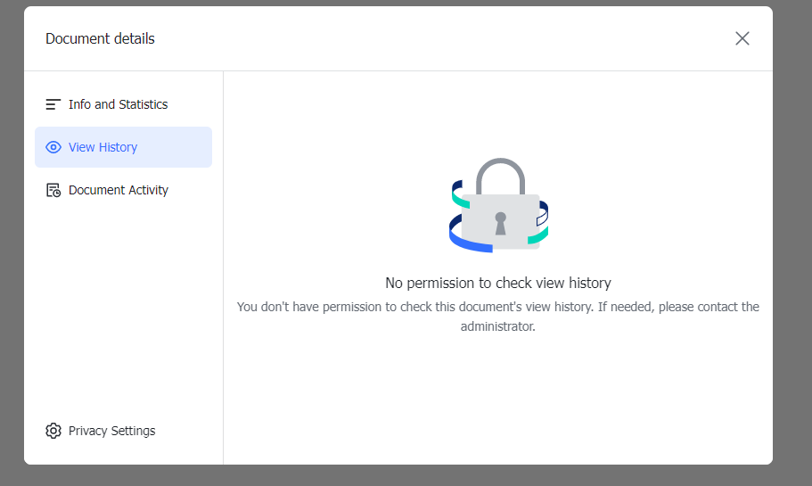 Admin | Configure Docs settings