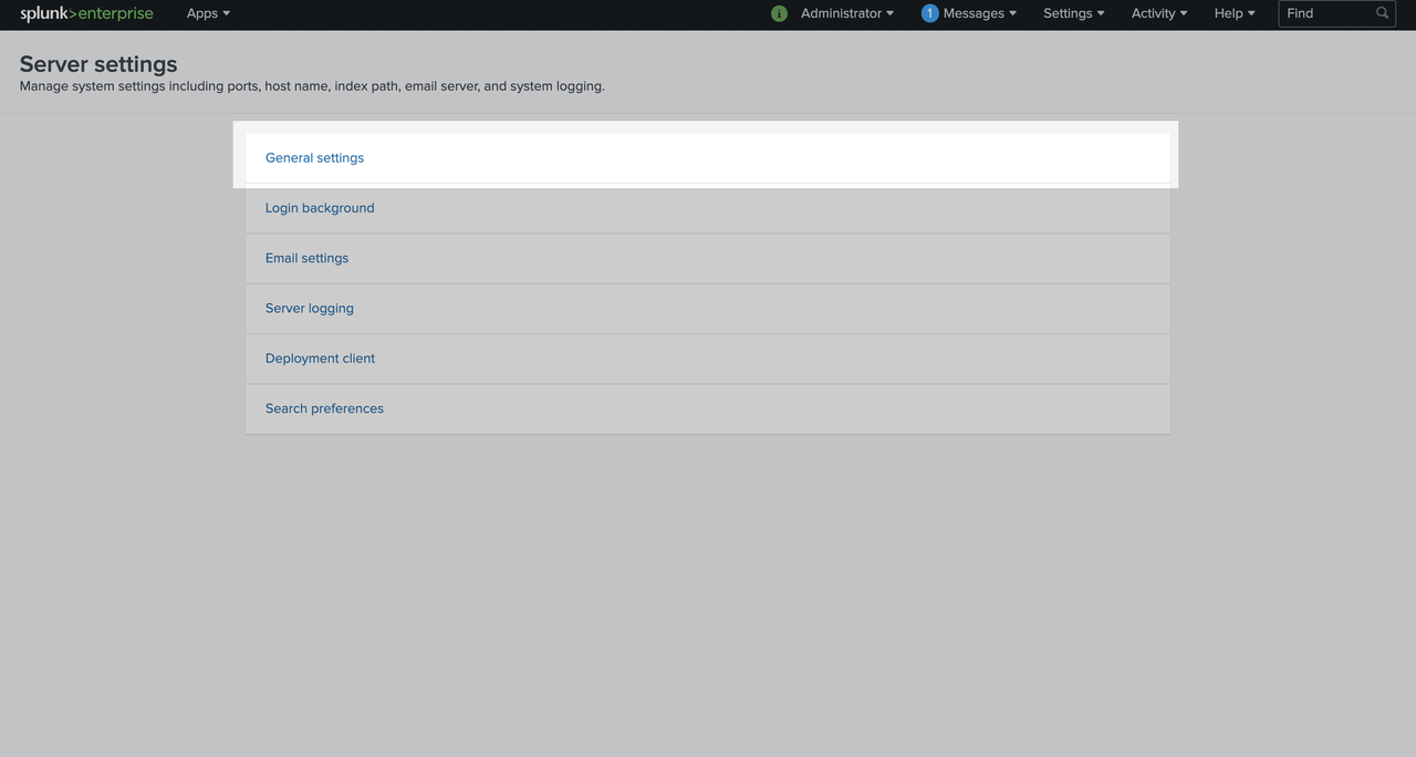 Use The Splunk Connector