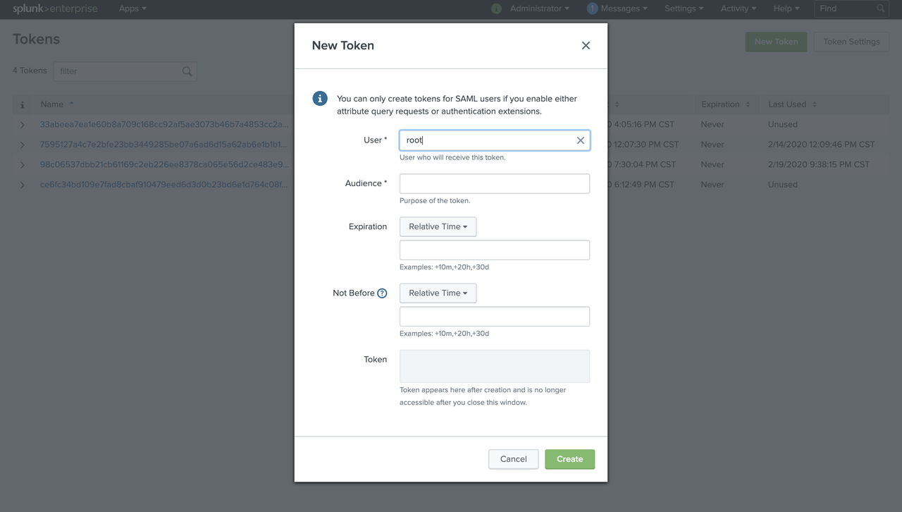 Use the Splunk Connector