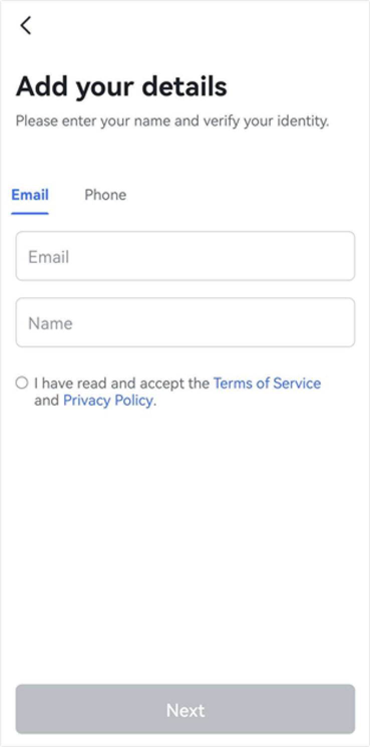 Sign up for a Lark account