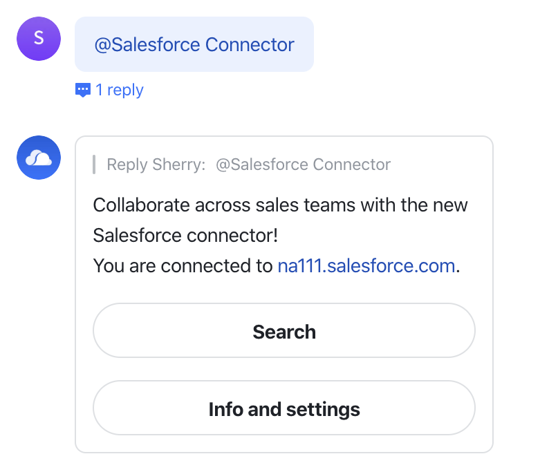 Use the Salesforce Connector