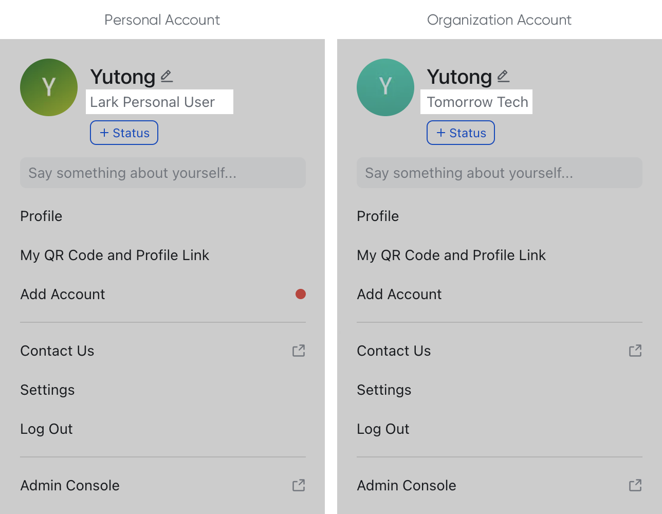 Sign up for a Lark account
