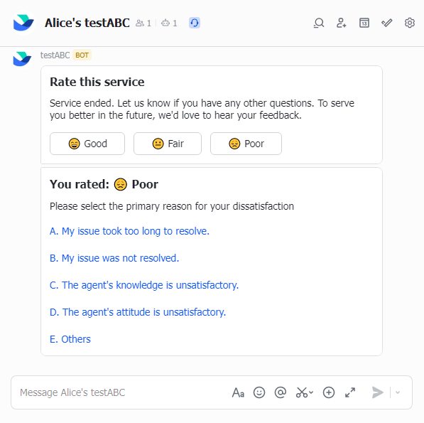 Configure Help Desk satisfaction surveys