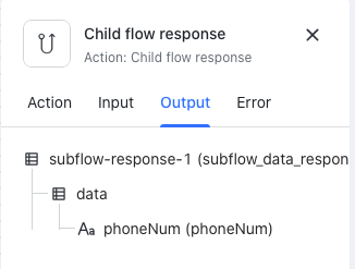 Child Flow Response