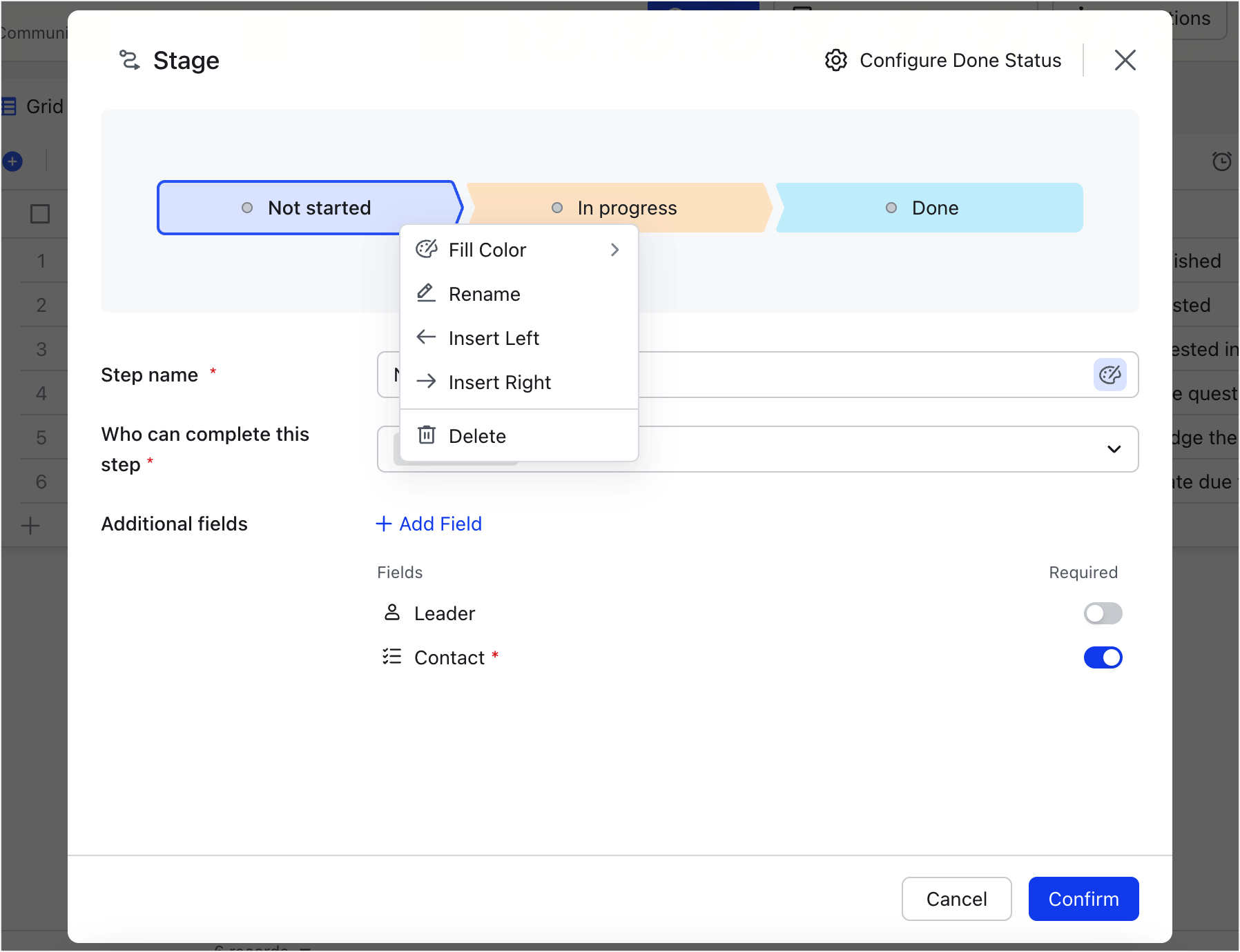Use flow fields in Base