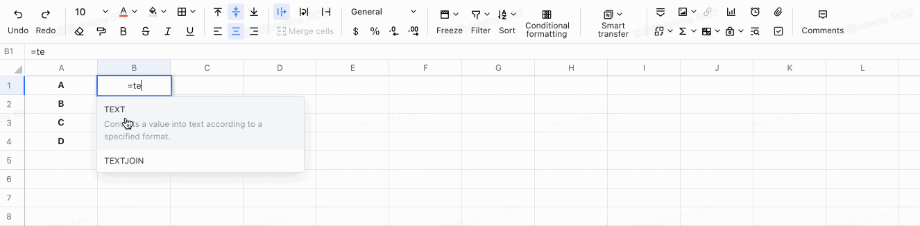 Textjoin Function For Sheets