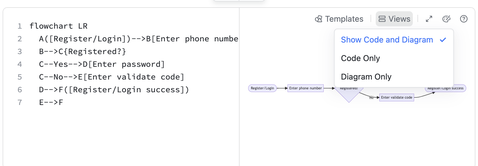 Use the Mermaid add-on