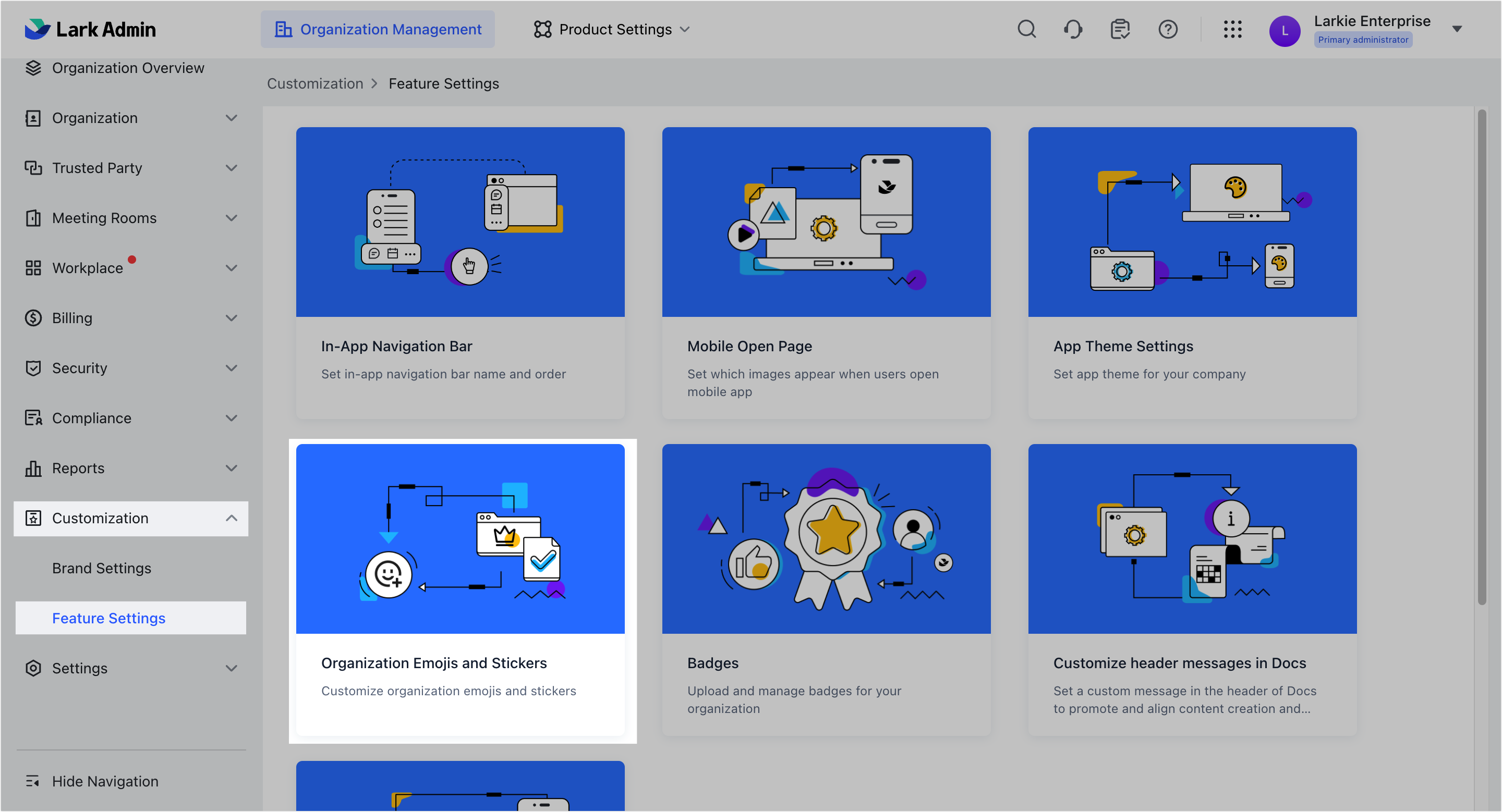 Admin | Upload and manage custom stickers