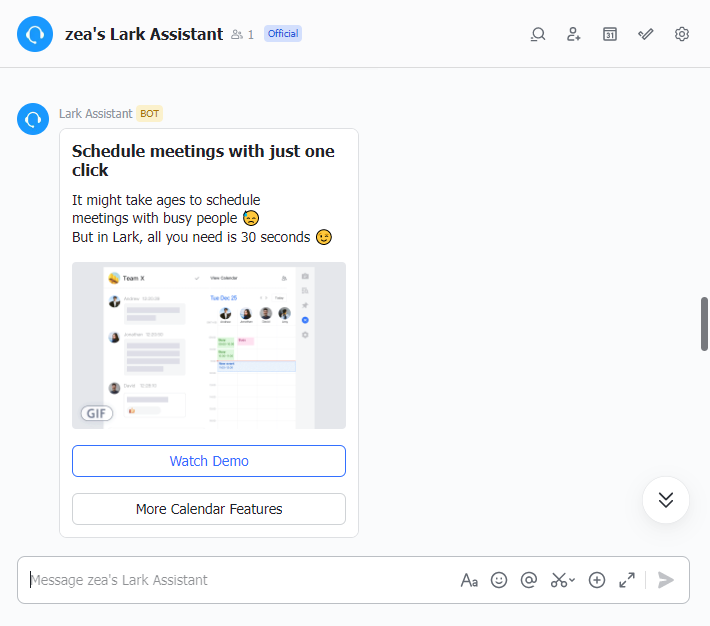 Communicate better with Lark