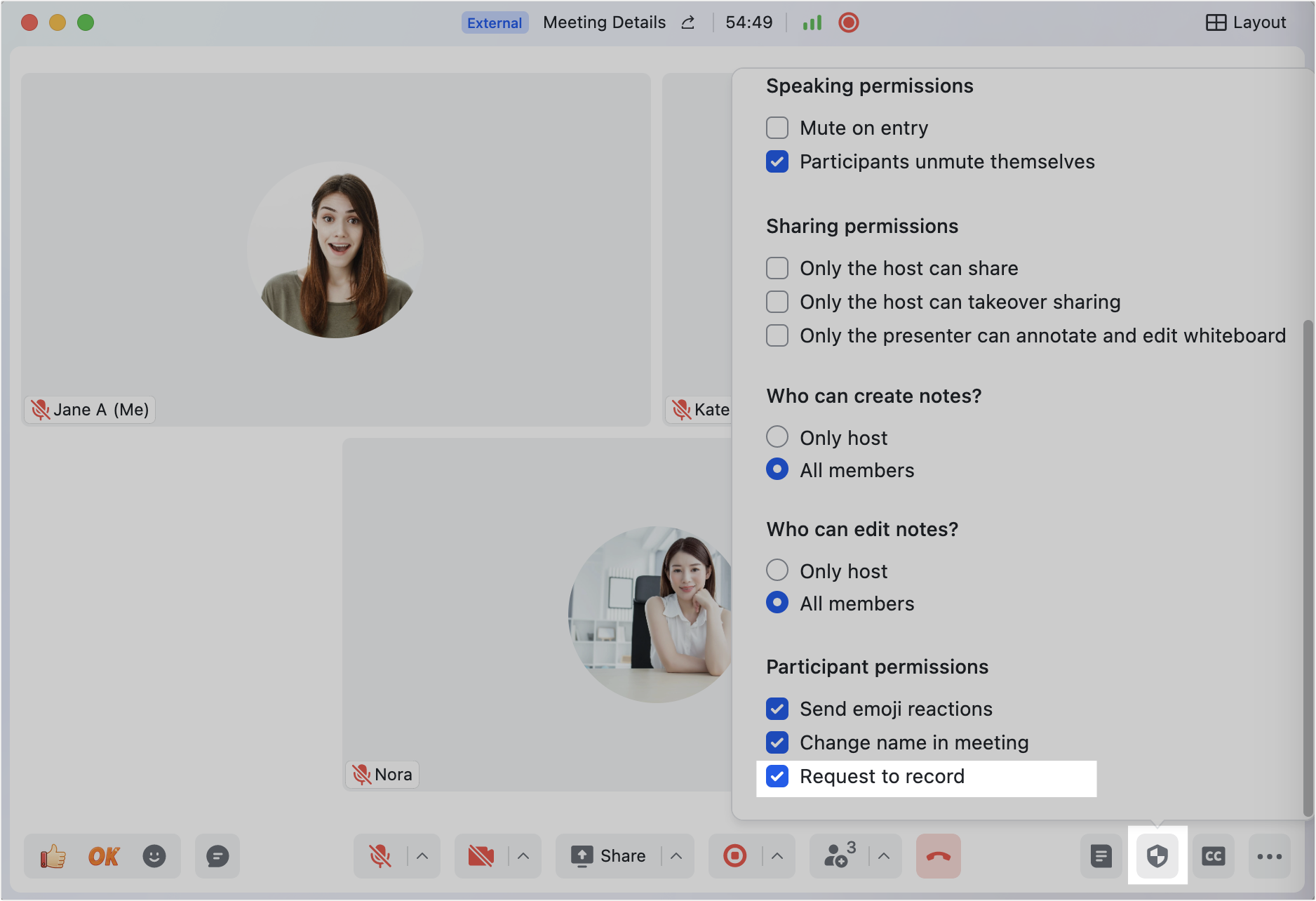 Record a call or meeting