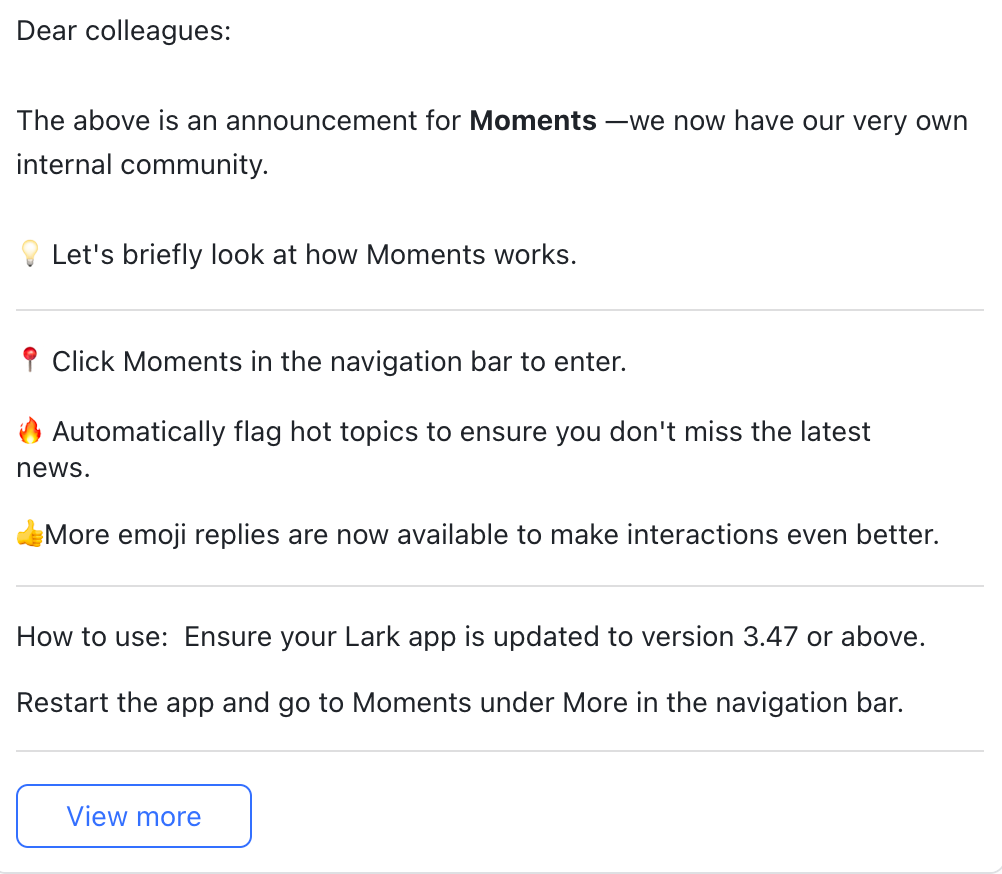 Set up Moments in 7 steps
