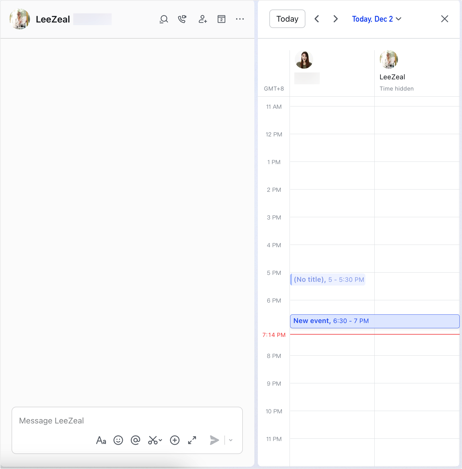 Create an event and invite guests