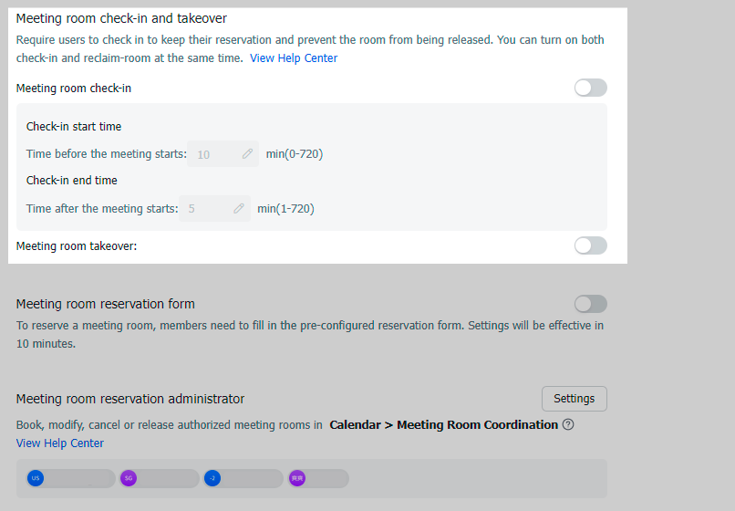 Admin | Configure Lark Rooms