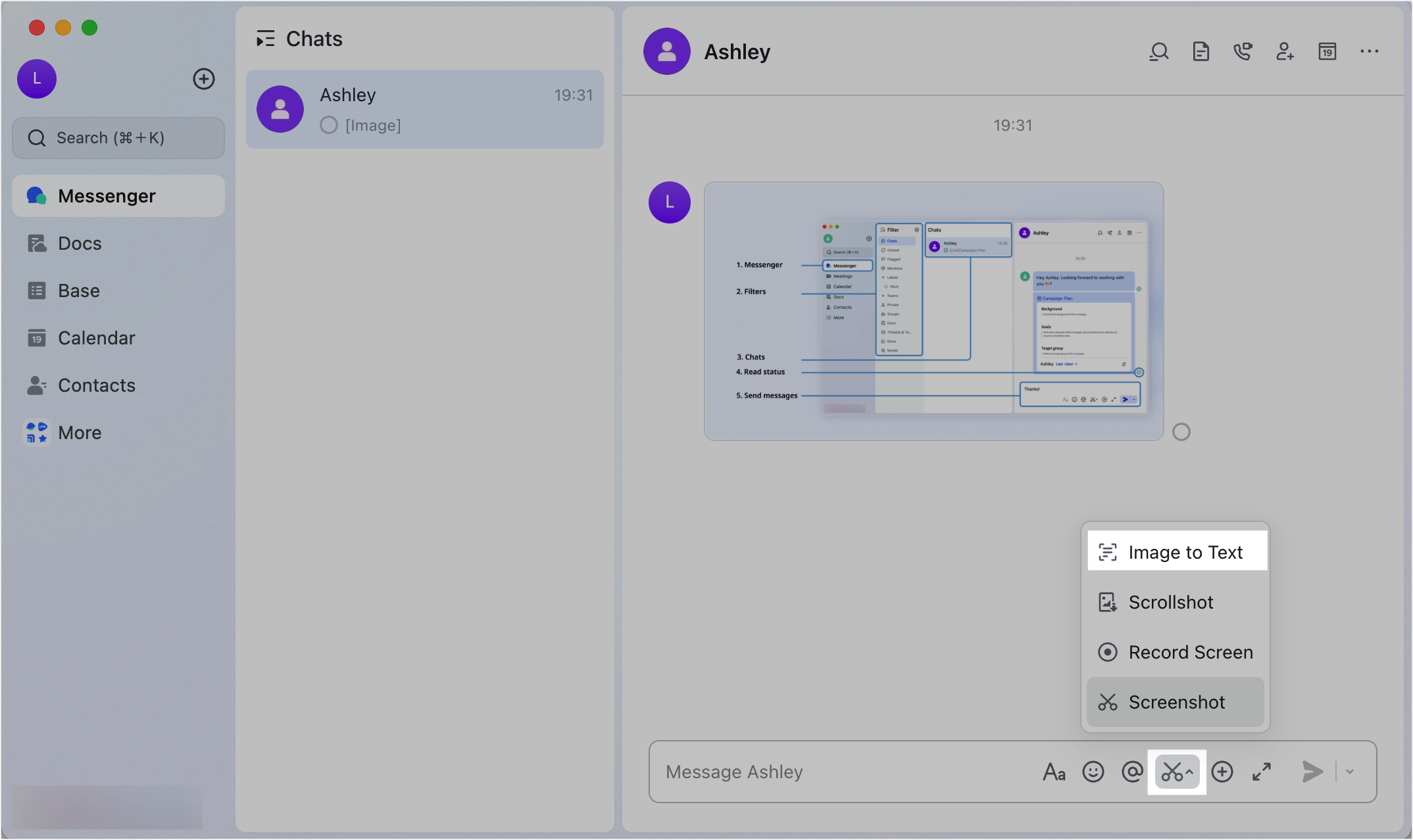 Extract text from an image