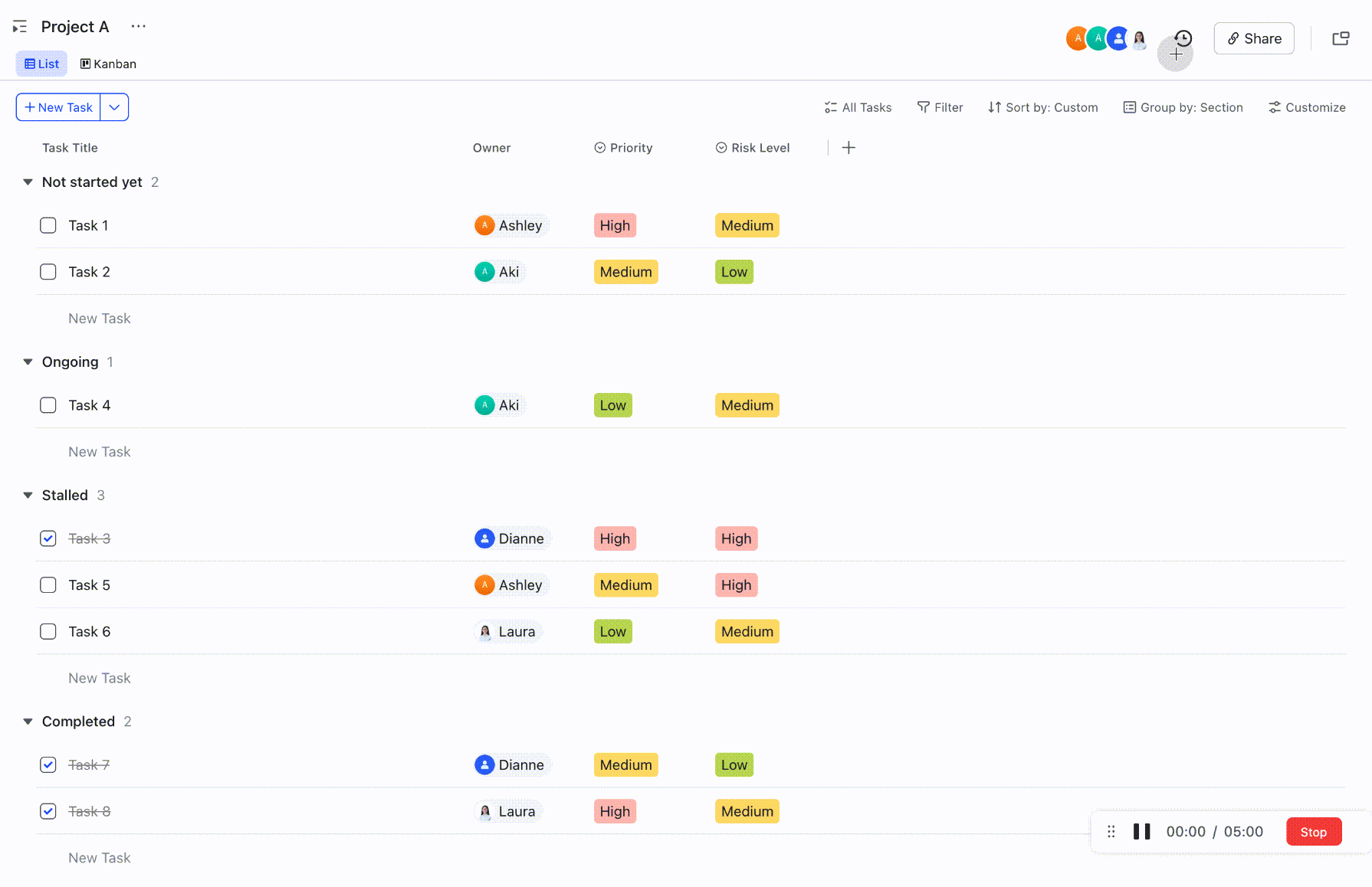 Get started with Tasks