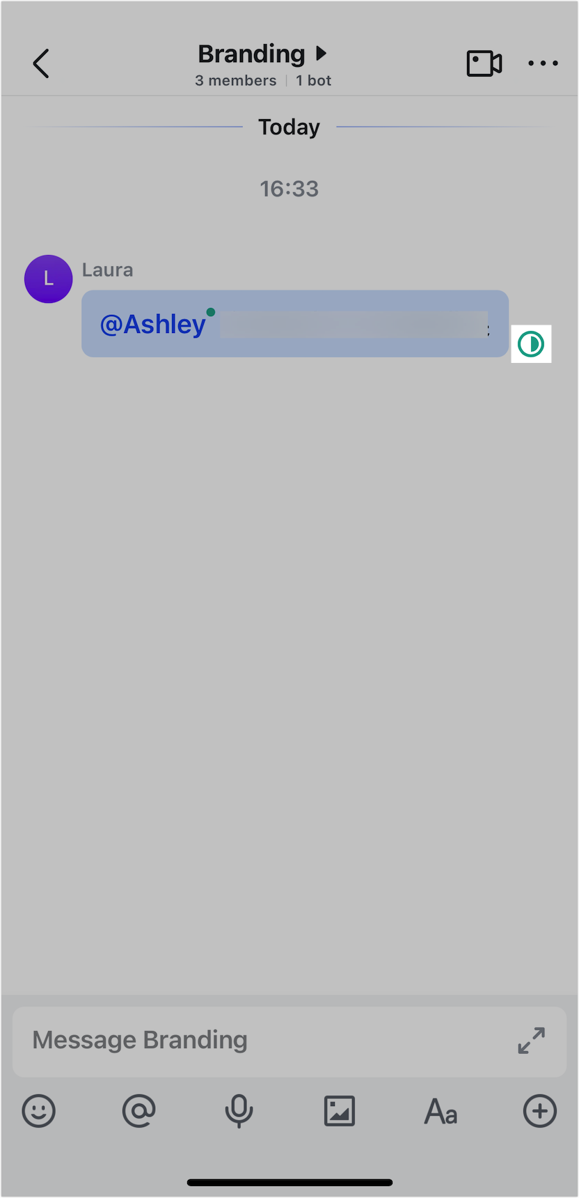 Check the read or unread status of messages