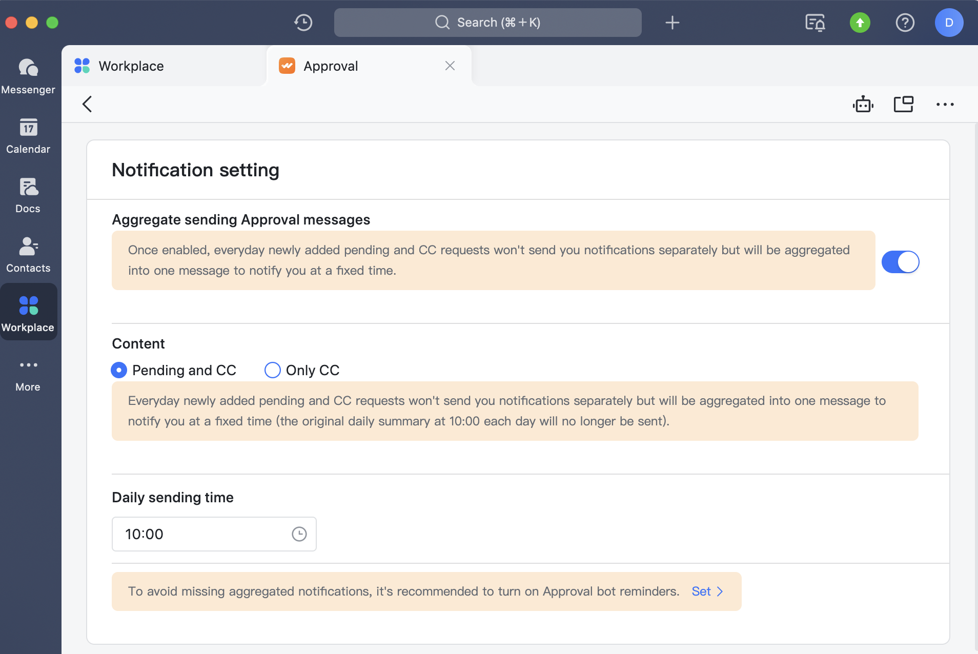 Lark Approval user guide