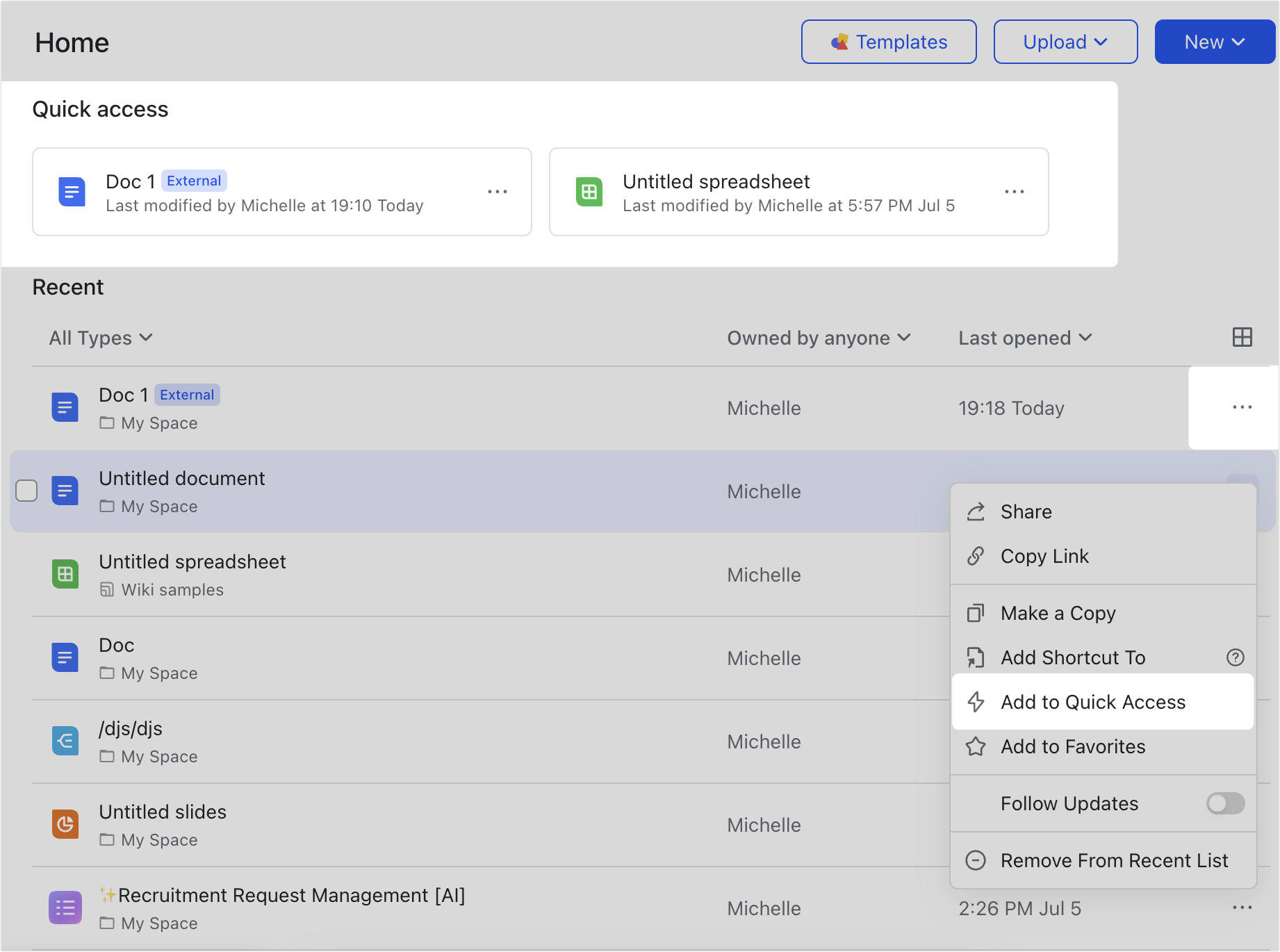 Get started with Lark Docs