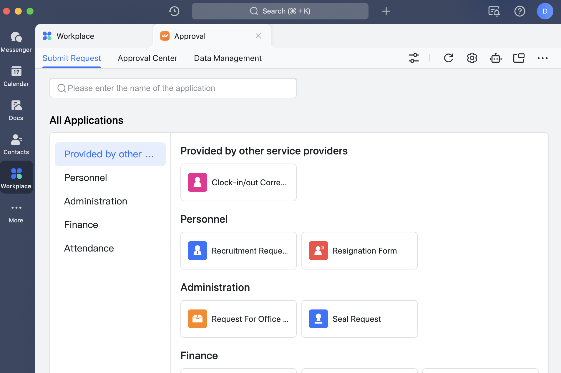 Get started with requesting approval