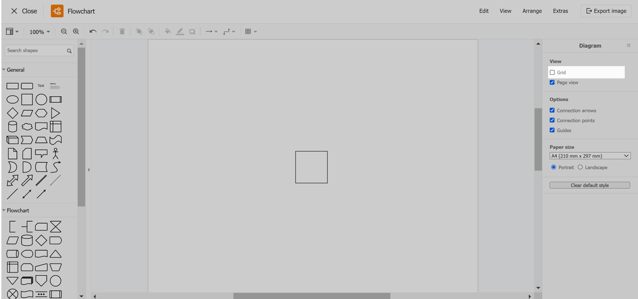Insert flowcharts and UML diagrams in Docs