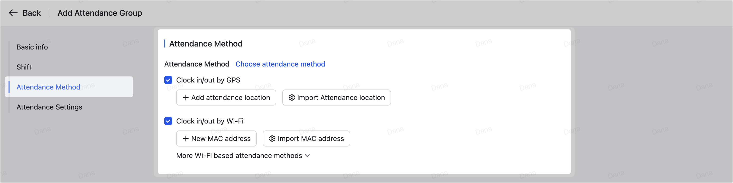 Admin | Set up GPS attendance
