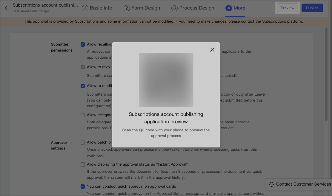 Create Subscriptions and Broadcasters accounts