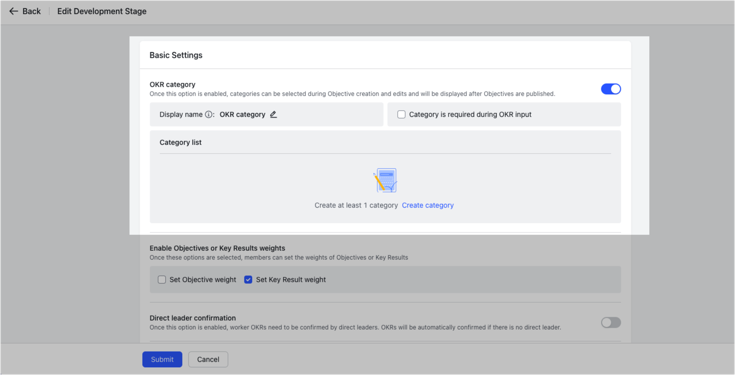 Lark OKR administrator guide