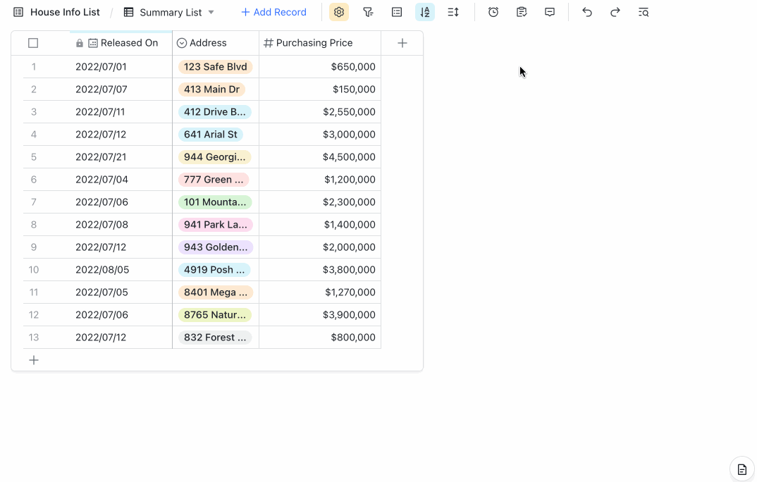 Use currency fields in Base Use currency fields in Base