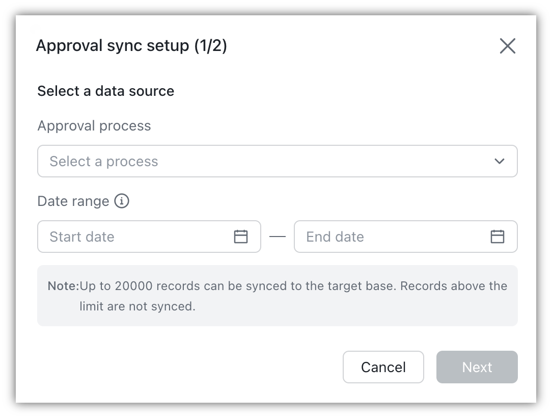 Sync approval data to Base
