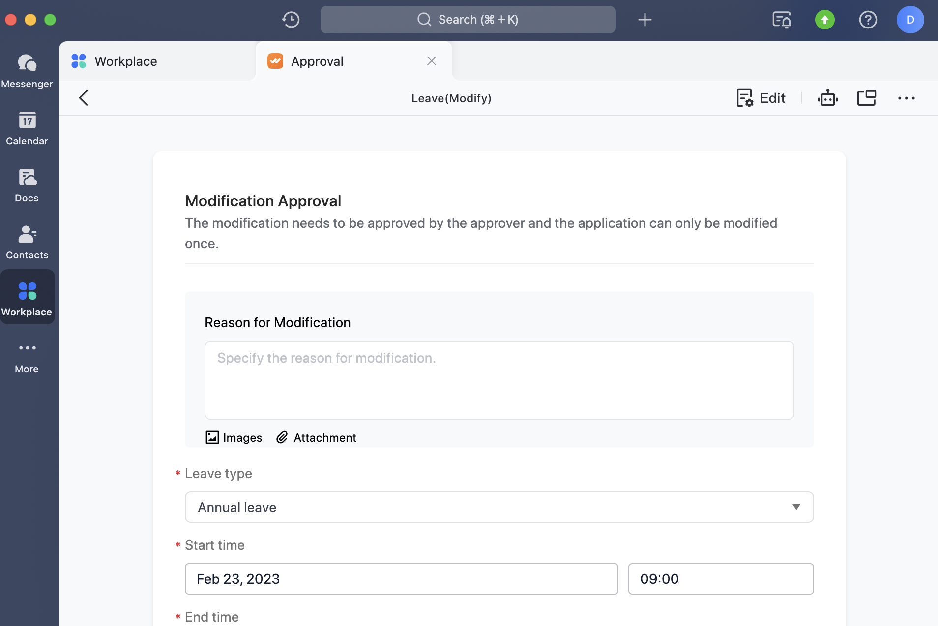 Lark Approval user guide