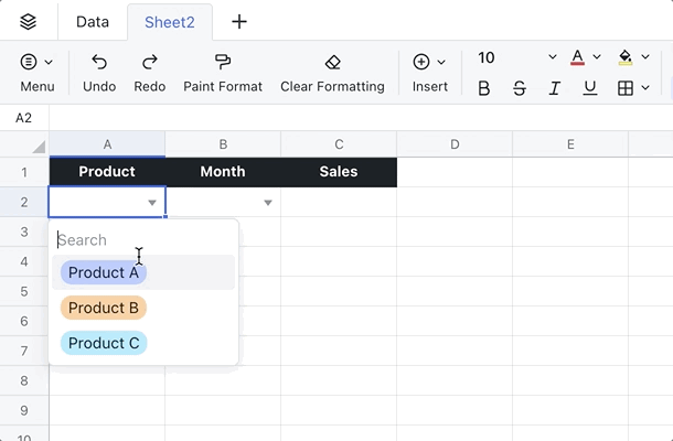 GETPIVOTDATA function for Sheets