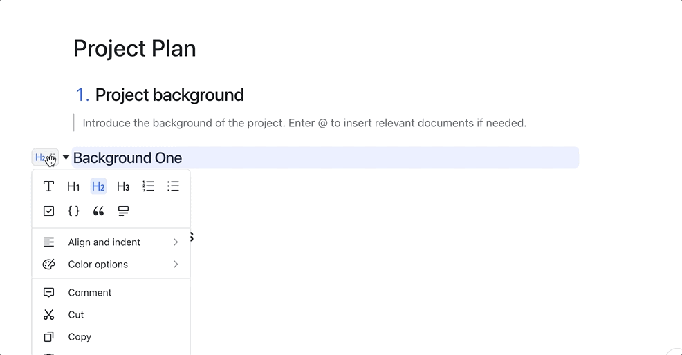 Add Numbering To Headings In Docs