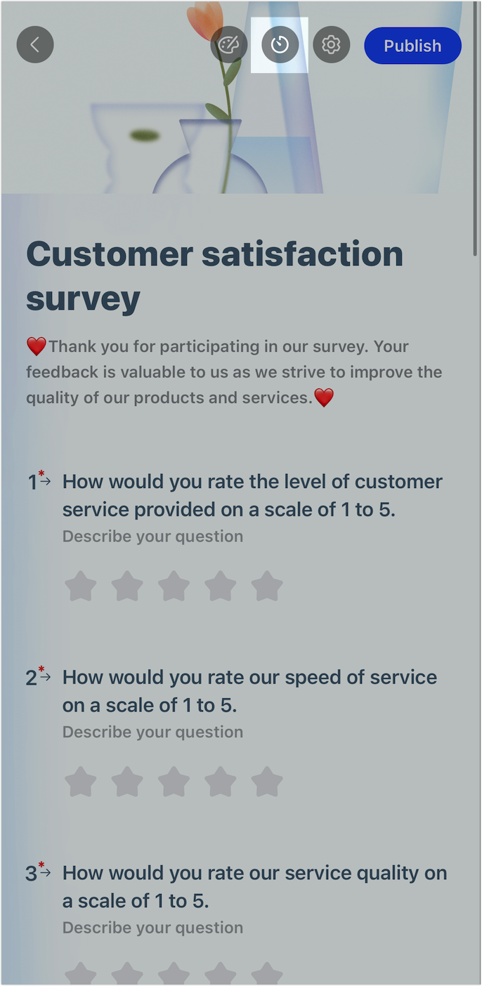 Use Lark Forms on mobile