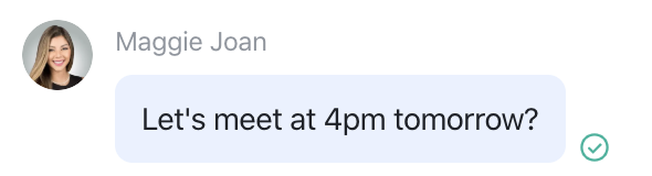 Check the read or unread status of messages