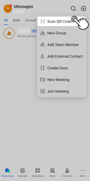 Use invite QR codes to join an organization