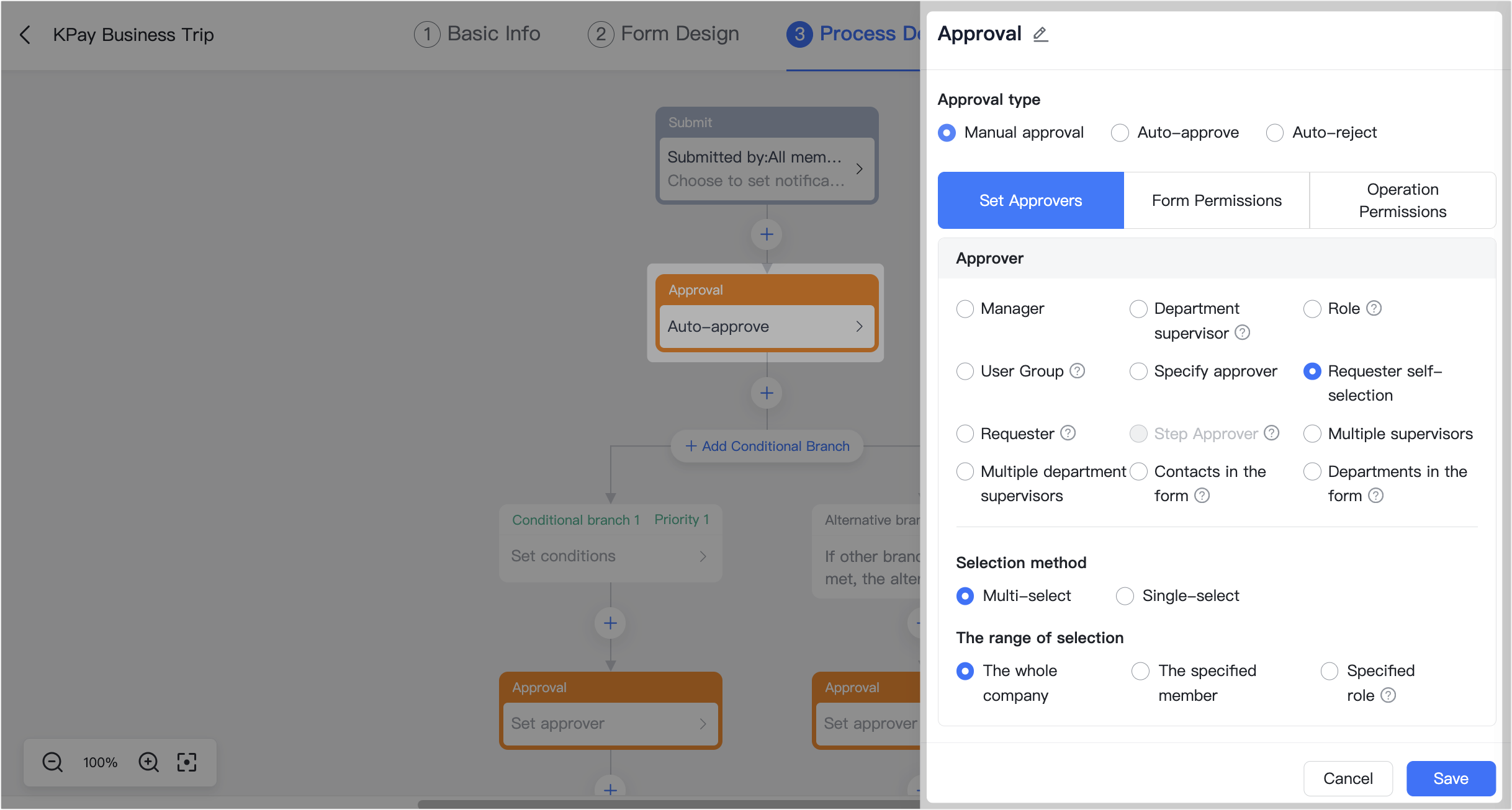 Admin | Set up an approver step