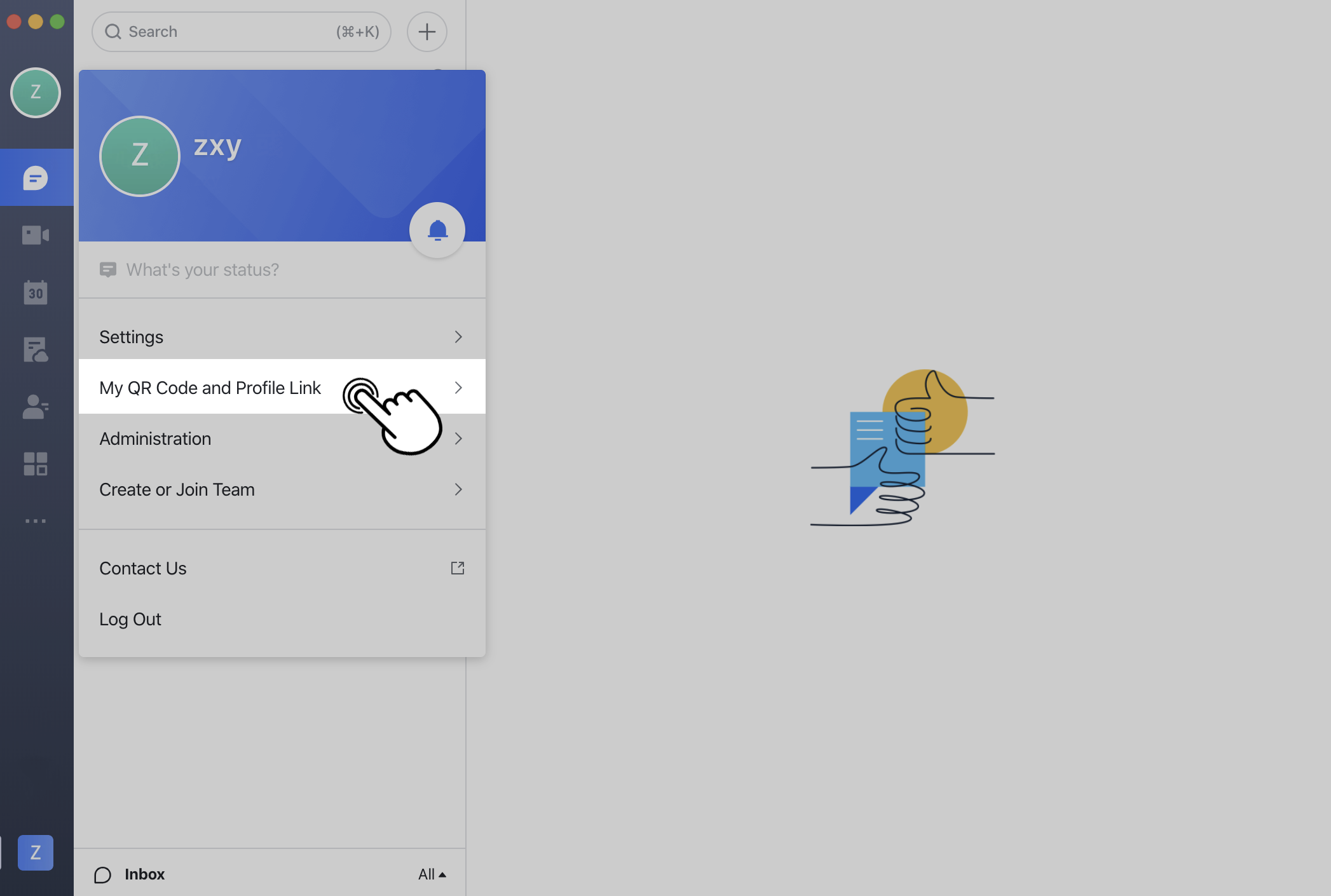 Cómo agregar contactos externos