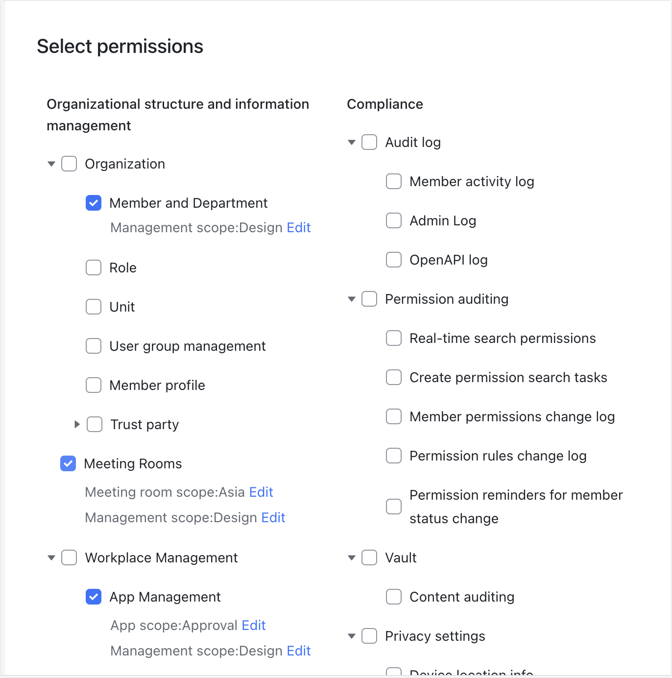 Lark Admin Console updates