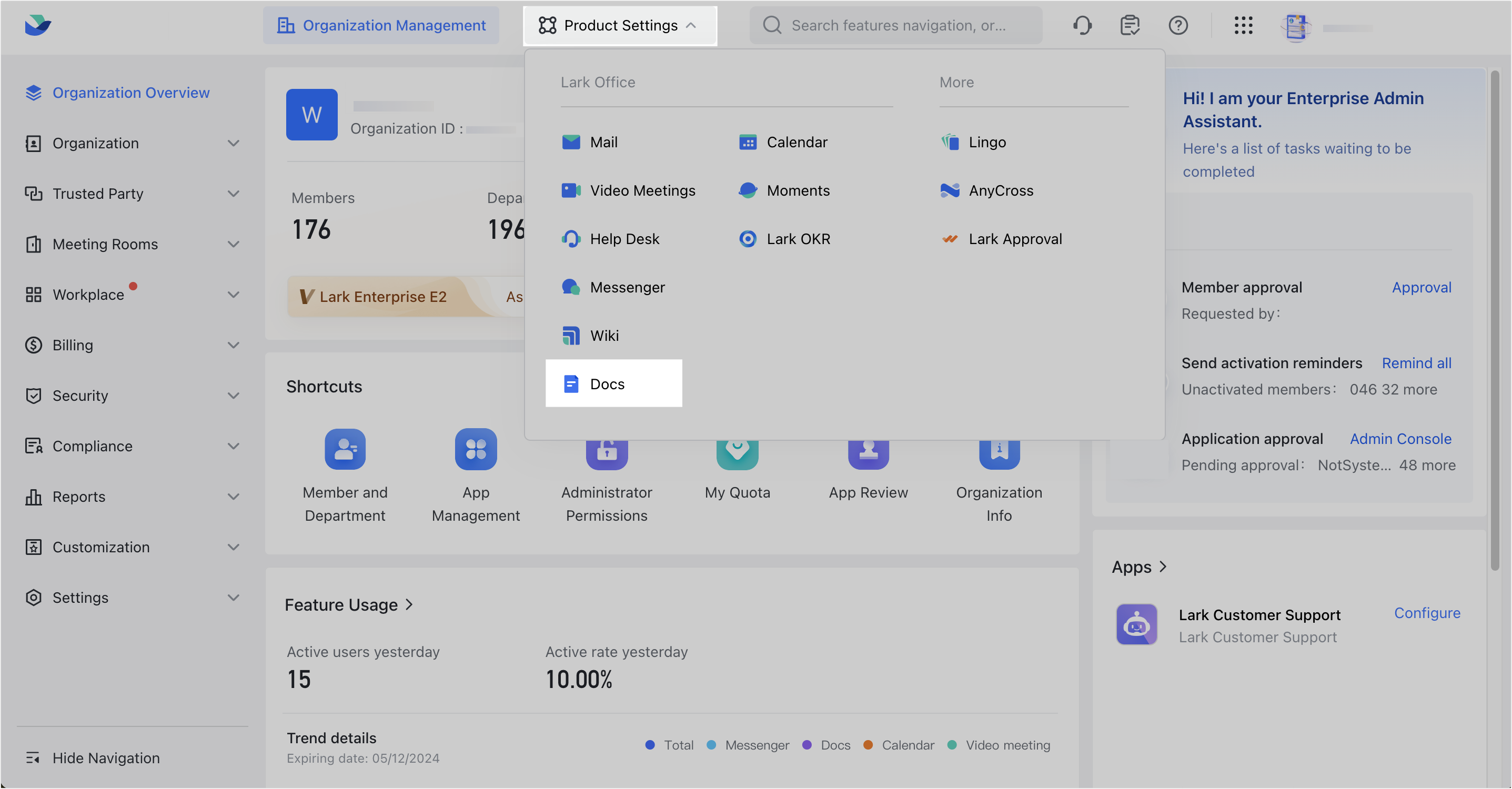 Admin | Manage document files