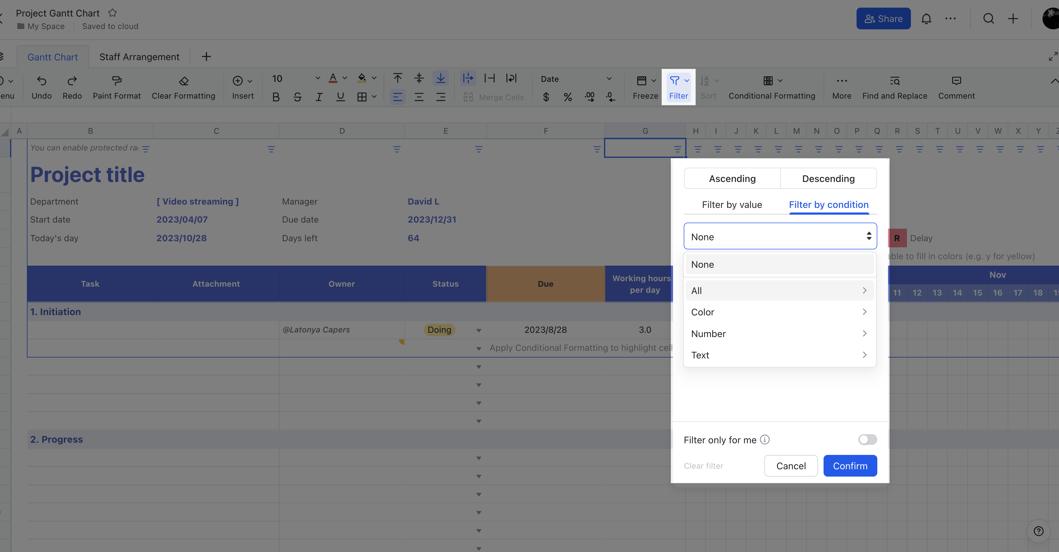 Get started with Sheets