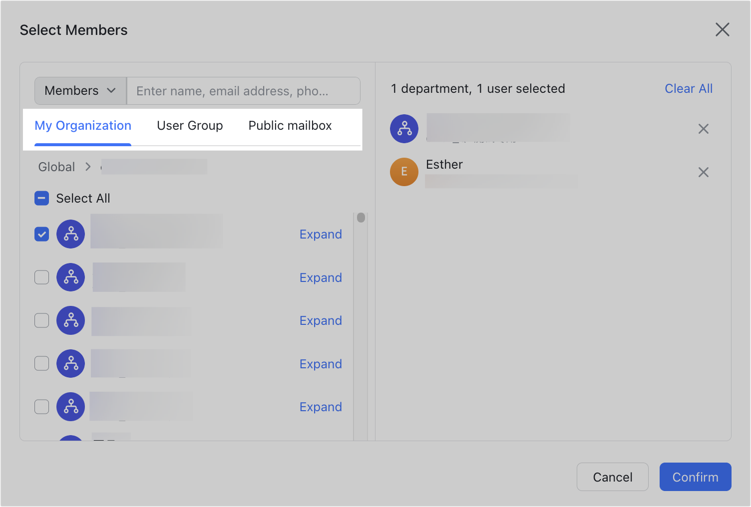 Admin | Create a mailing list