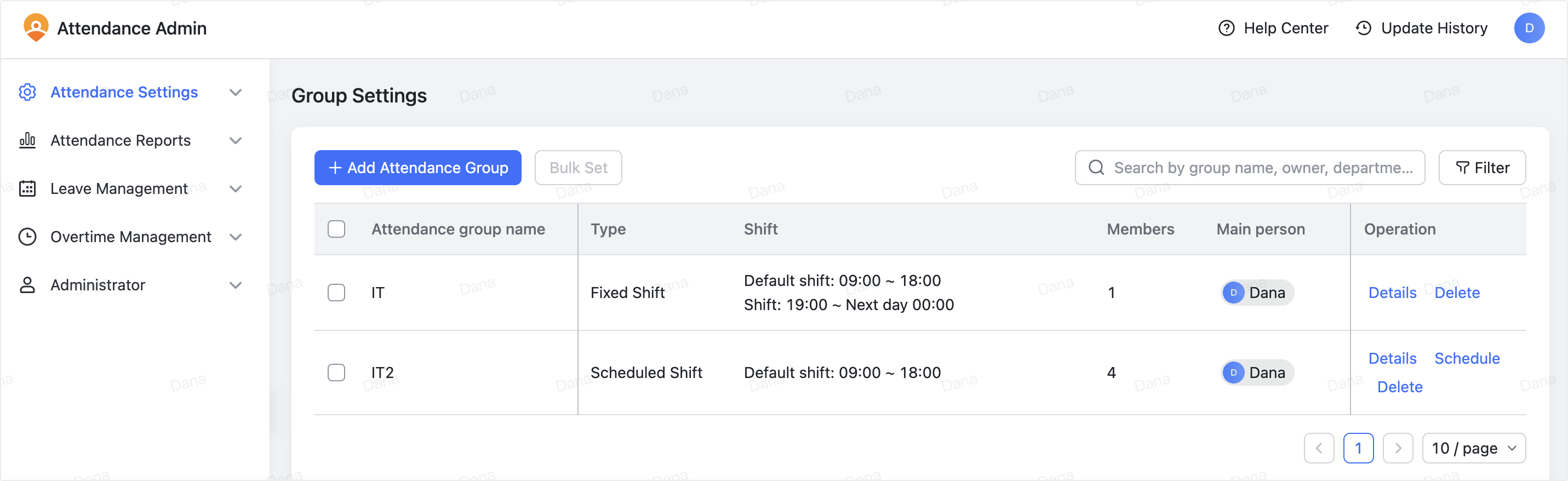 Getting started with Attendance management