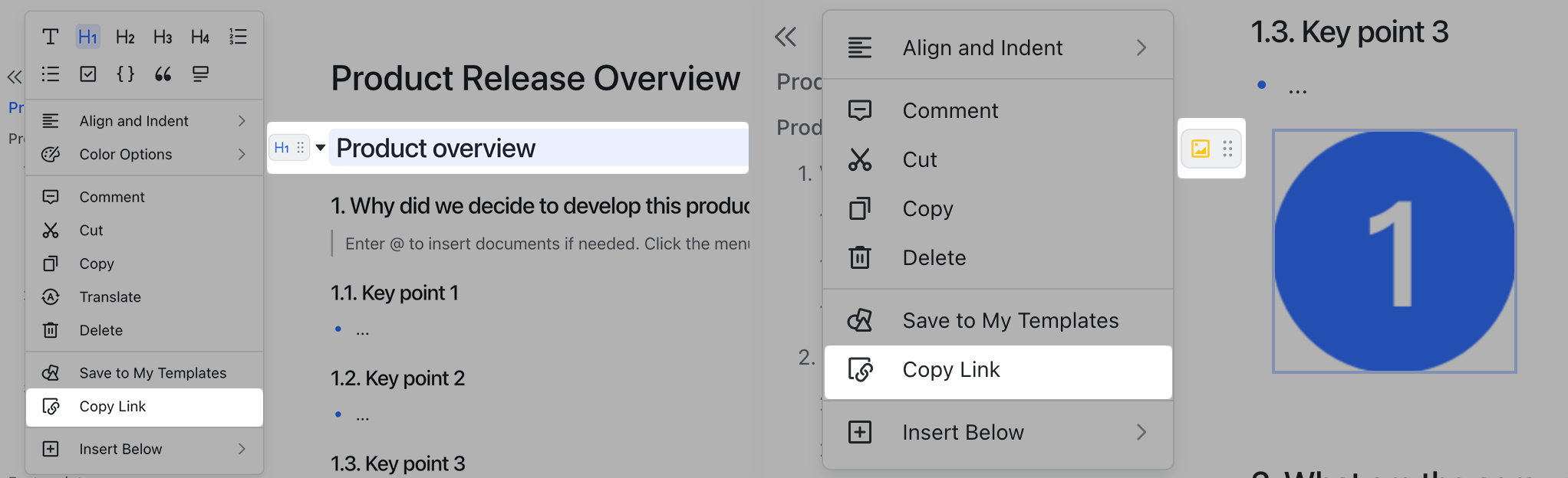 Generate anchor links Generate anchor links