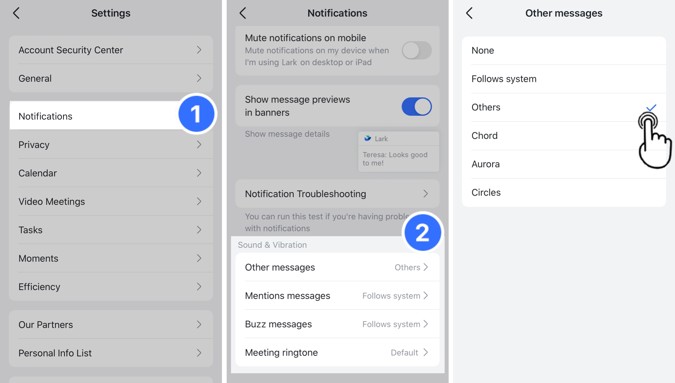 Messenger updates