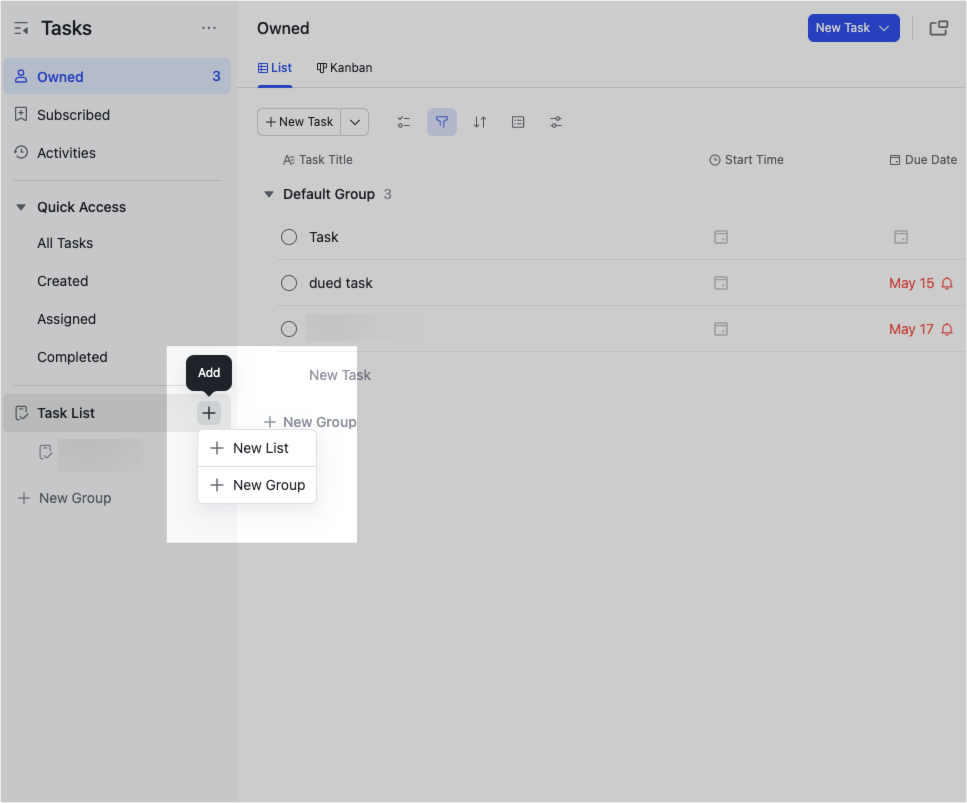 Get started with Tasks