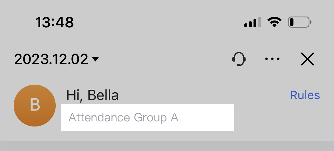 Handle time zone errors when clocking-in