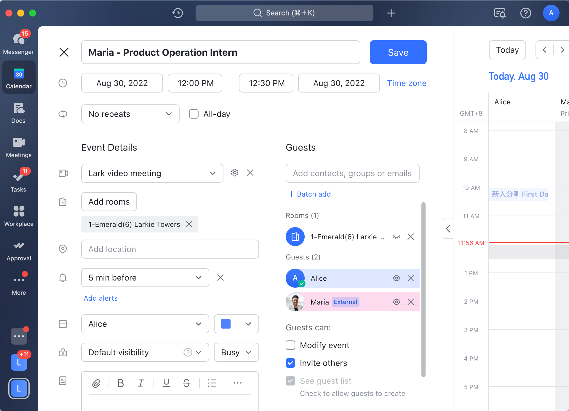 Use Lark to conduct online interviews in 4 simple steps