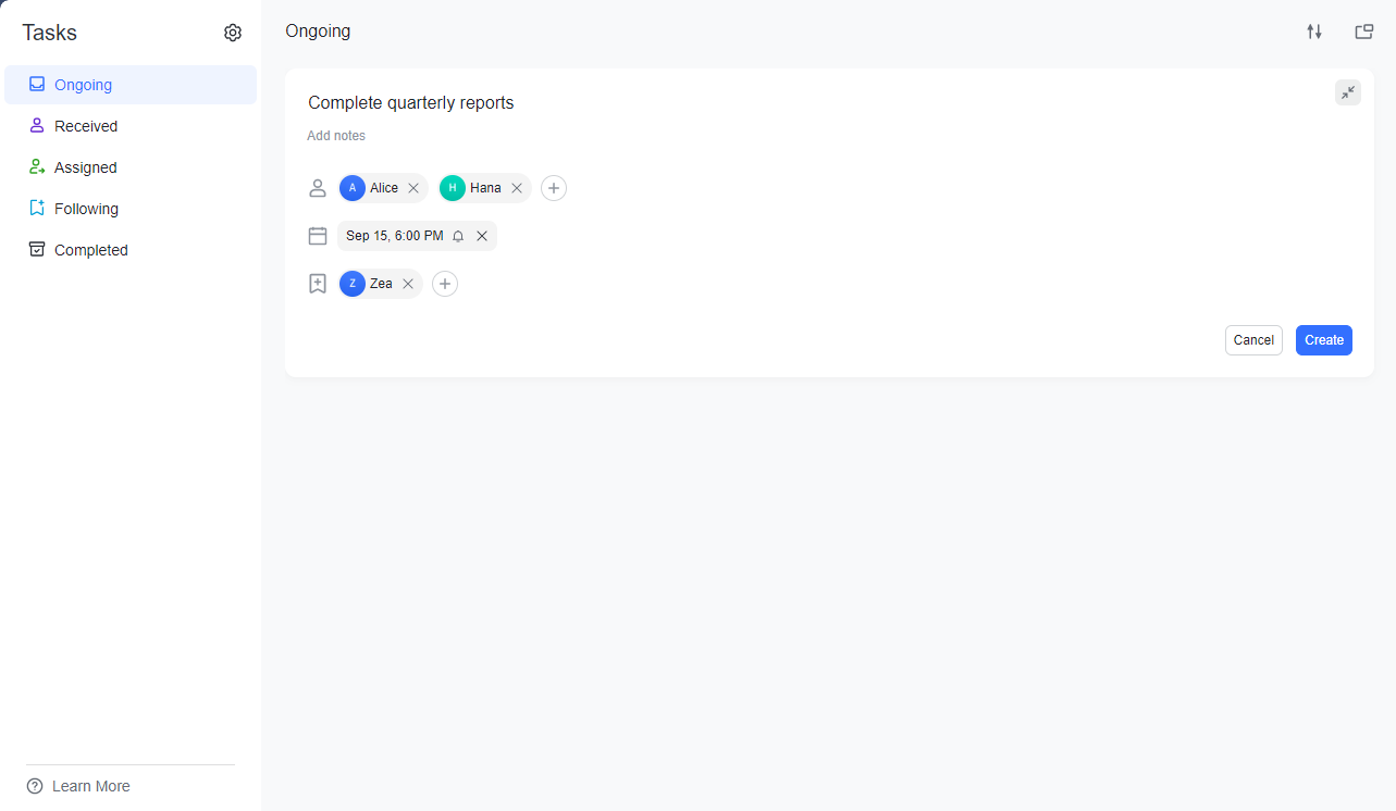 Use Lark as your powerful second brain